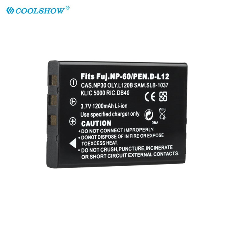 NP-60 FNP60 NP60 Battery 1200mAh for Fujifilm F50I F501 F401 F402 F410 ...