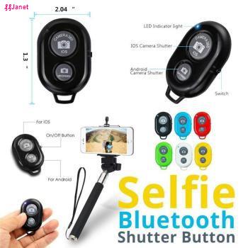 Bluetooth Remote Shutter For Android & iPhone | Shopee Thailand