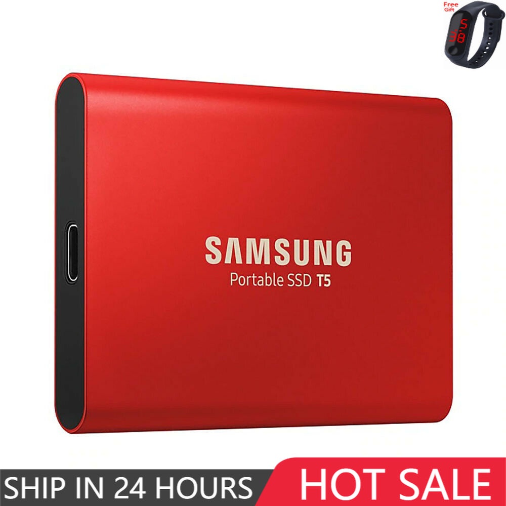 ƪ()ʃ SAMSUNG T5 Portable External SSD 1TB USB 3.0 - FREE EMSOriginal ...