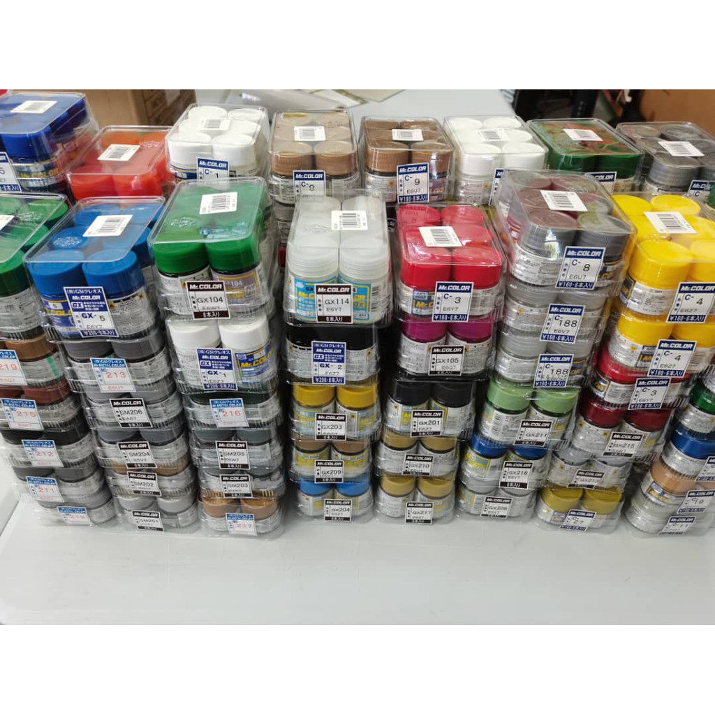 Mr Color Super Metallic 2 Mr Hobby 10ml SM201 - SM206 Model Kit Gunpla ...