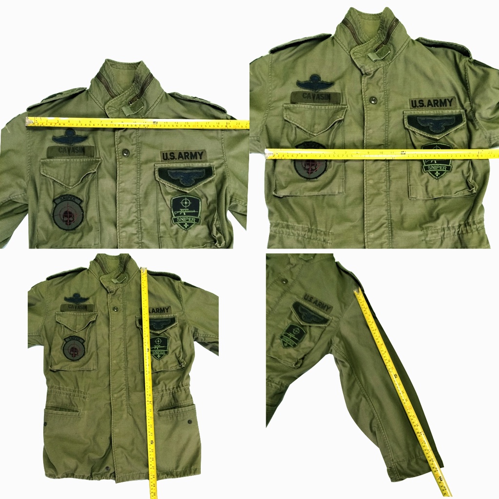 M65 Field Jacket เสื้อทหาร กองทัพ M65 OG USA (003) - num137910 - ThaiPick