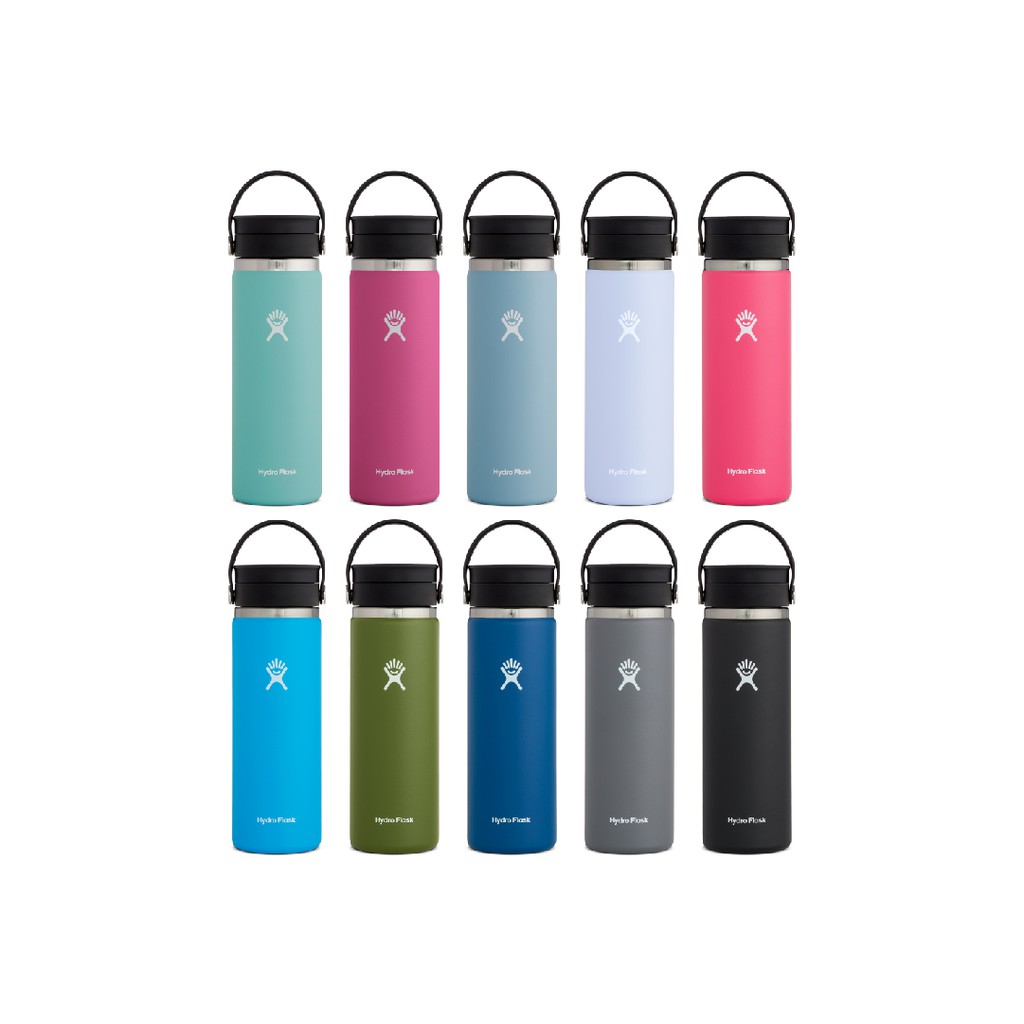 HYDRO FLASK WIDE MOUTH FLEX SIP LID 20 OZ กระติกน้ำ กระบอกน้ำ แก้ว เก็บ ...