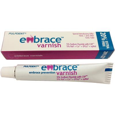 ฟลูออไรด์วานิชEmbrace Varnish 5%NaF(22,600 ppm Fluoride)ขนาด12 ml/หลอด ...