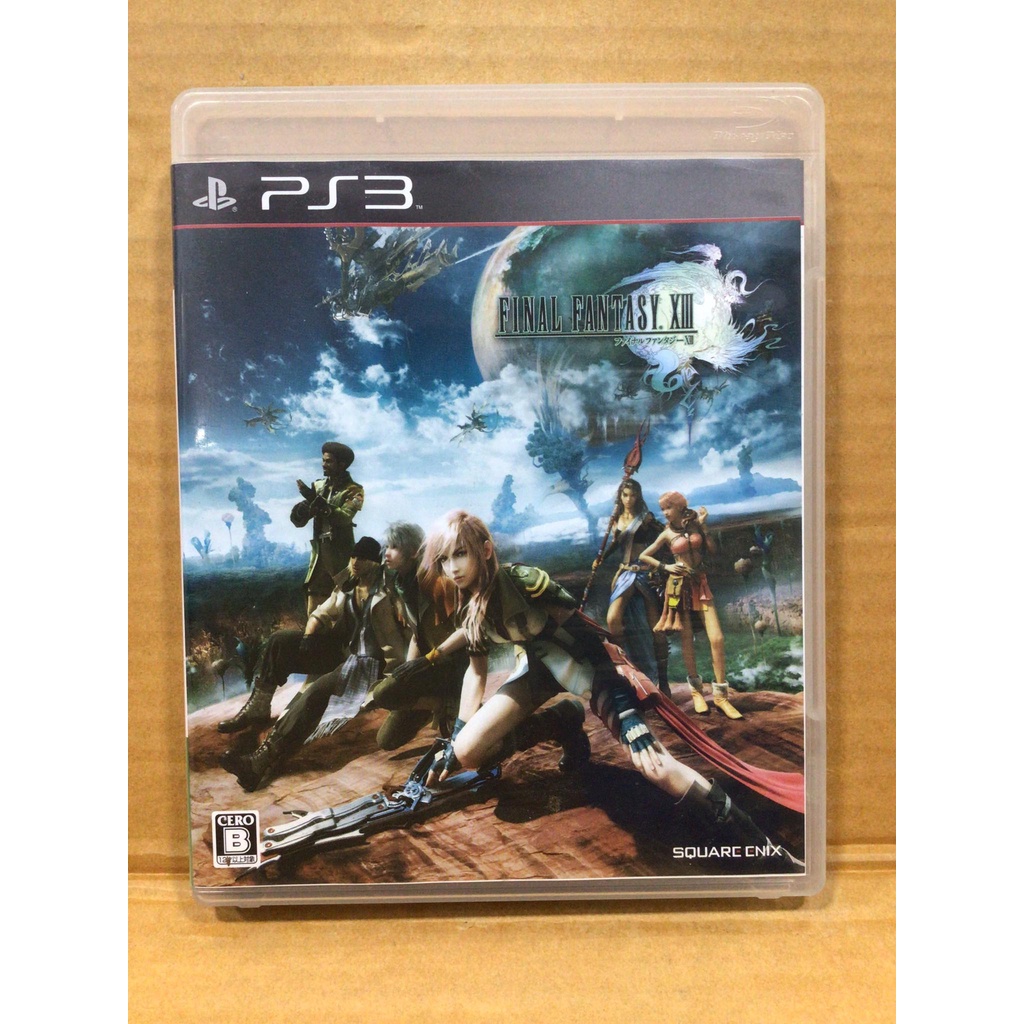 แผ่นแท้ PS3 Final Fantasy XIII - Lightning Edition (Japan) (BLJB-93601 ...