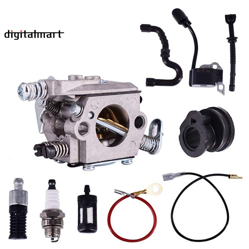 คาร์บูเรเตอร์เหมาะสําหรับ Stihl ลูกโซ่ 017 018 Ms170 Ms180 ชุดหัวเทียน ...