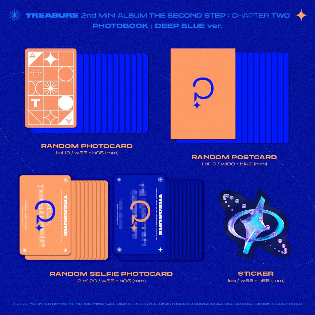 TREASURE - 2nd MINI ALBUM THE SECOND STEP CHAPTER TWO PHOTOBOOK ver ...