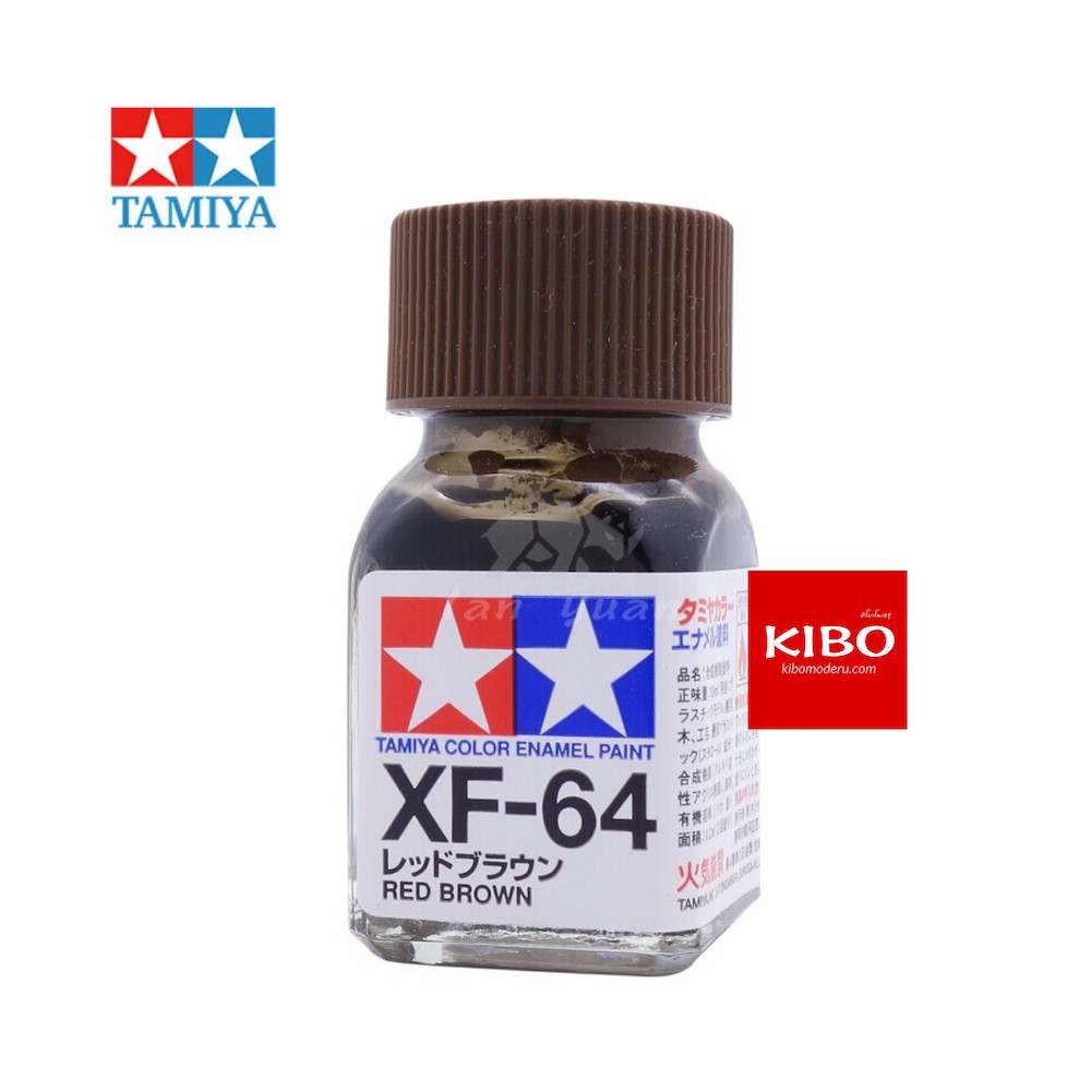 สีสูตรอีนาเมล TAMIYA XF-64 red brown (10 Ml) | Shopee Thailand