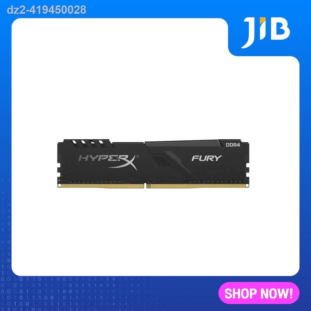 2021 รูปแบบร้อนร้อนขายราคาต่ำ JIB 8GB (8GBx1) DDR4/2400 RAM PC (แรมพีซี) KINGSTON HyperX FURY ...