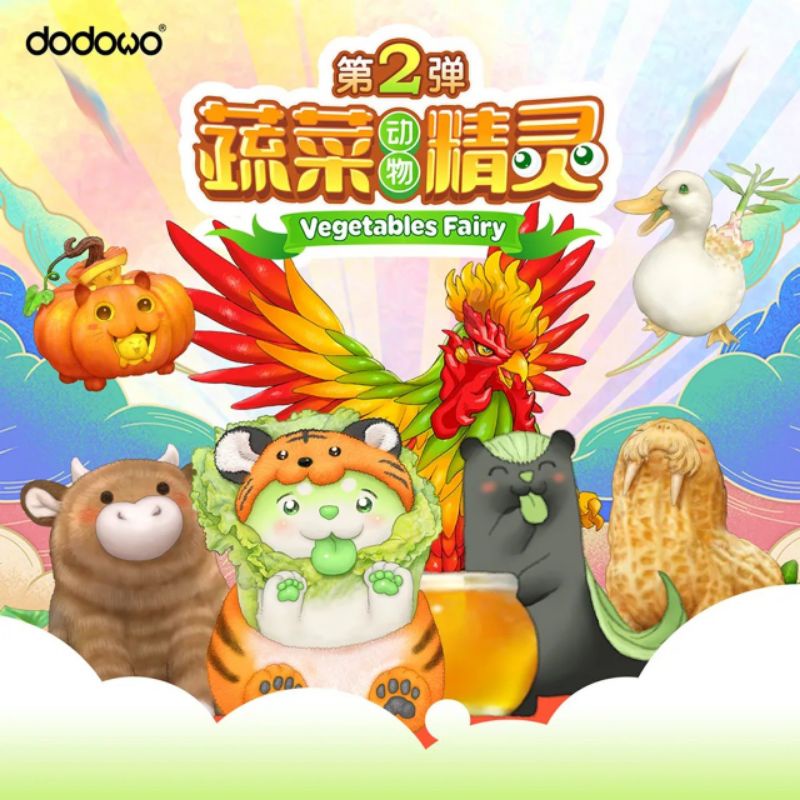 แยกขาย️Dodowo Vegetable Fairy Series Vol.2 โมเดลน้องผัก - kore.kushon ...