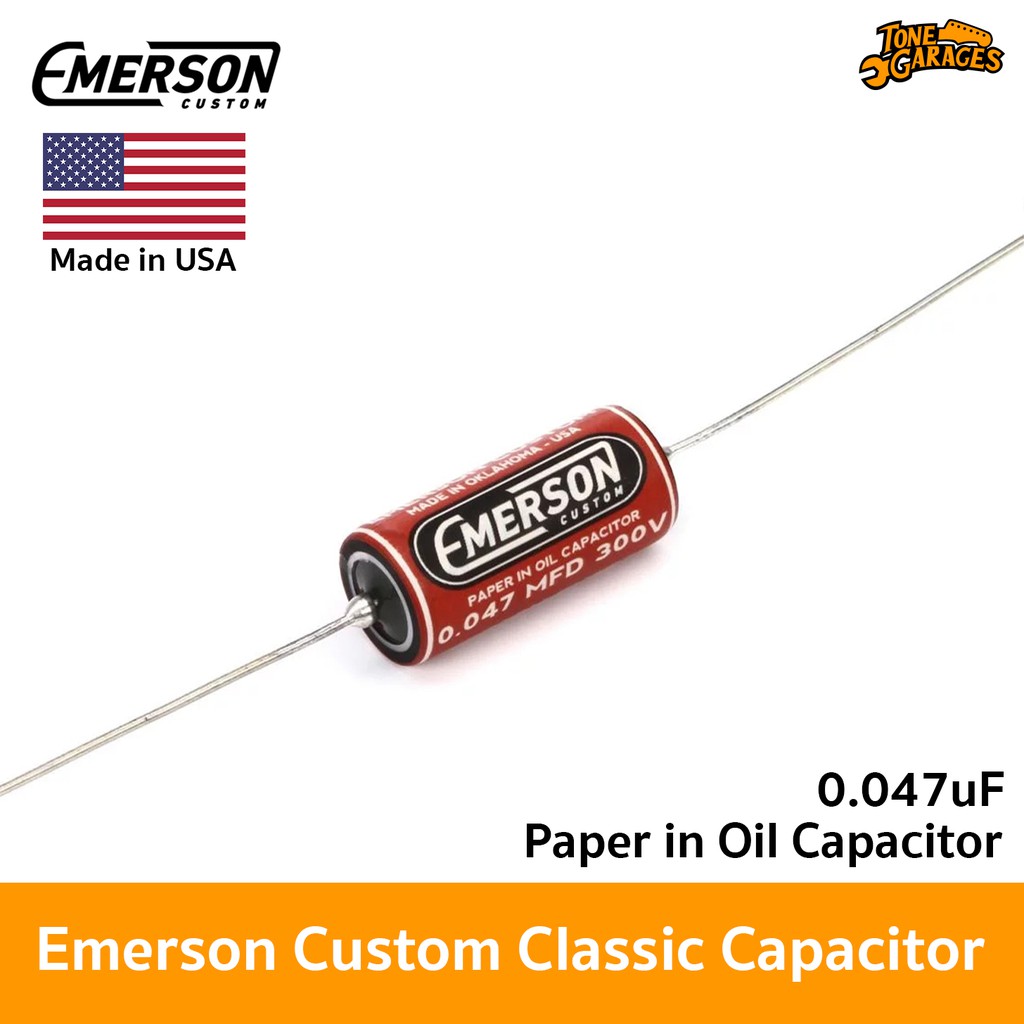 Emerson Custom Classic Paper in Oil Capacitor คาปาซิเตอร์กระดาษ 0.047uF ...