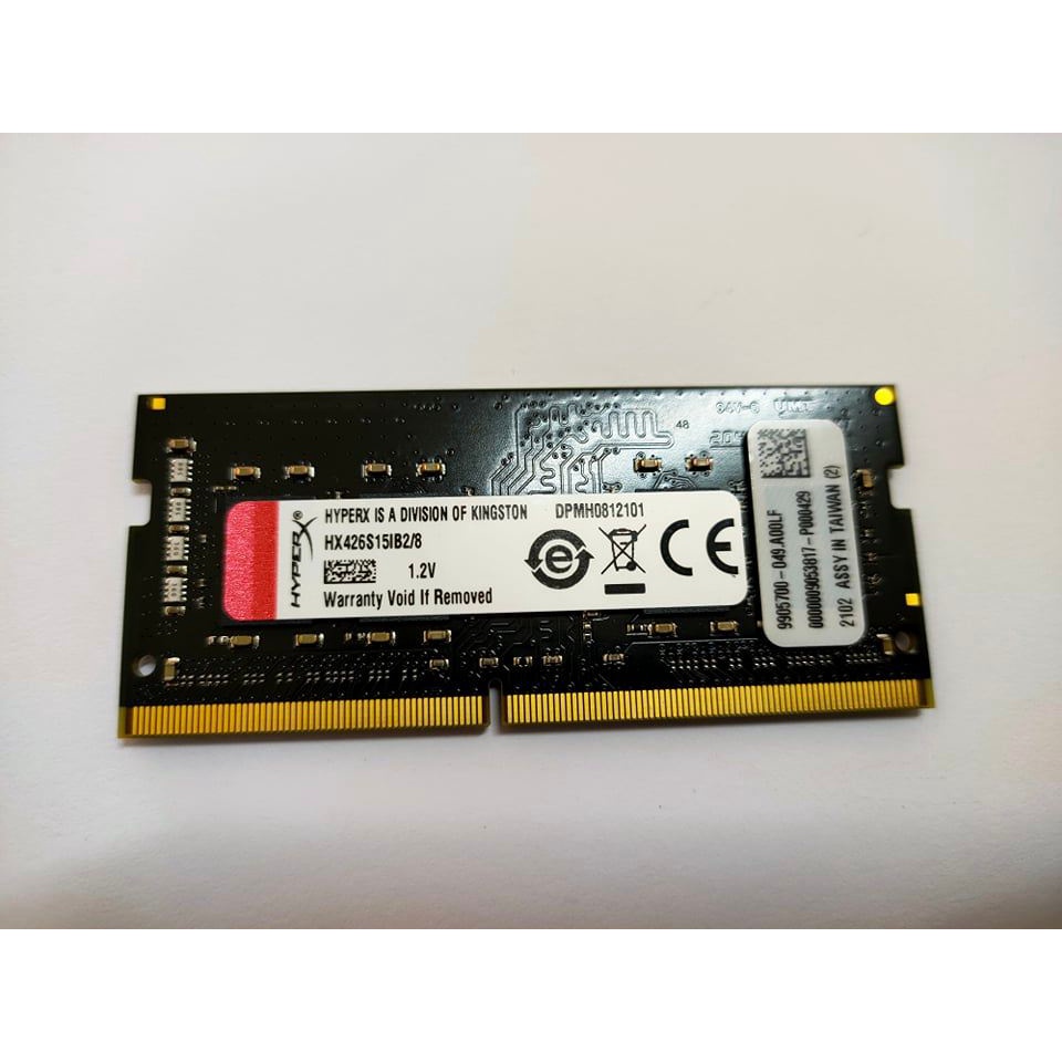 RAM Note Book DDR4(2666) 8GB (Hyper-X/HX426S15IB2/8) | Shopee Thailand