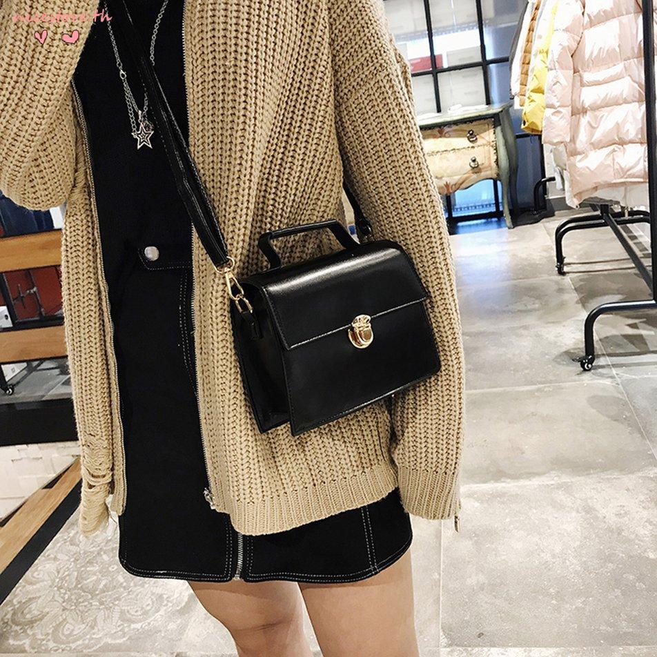 Casual Retro Matte Shoulder Strap Shoulder Slung Small Square Bag ...