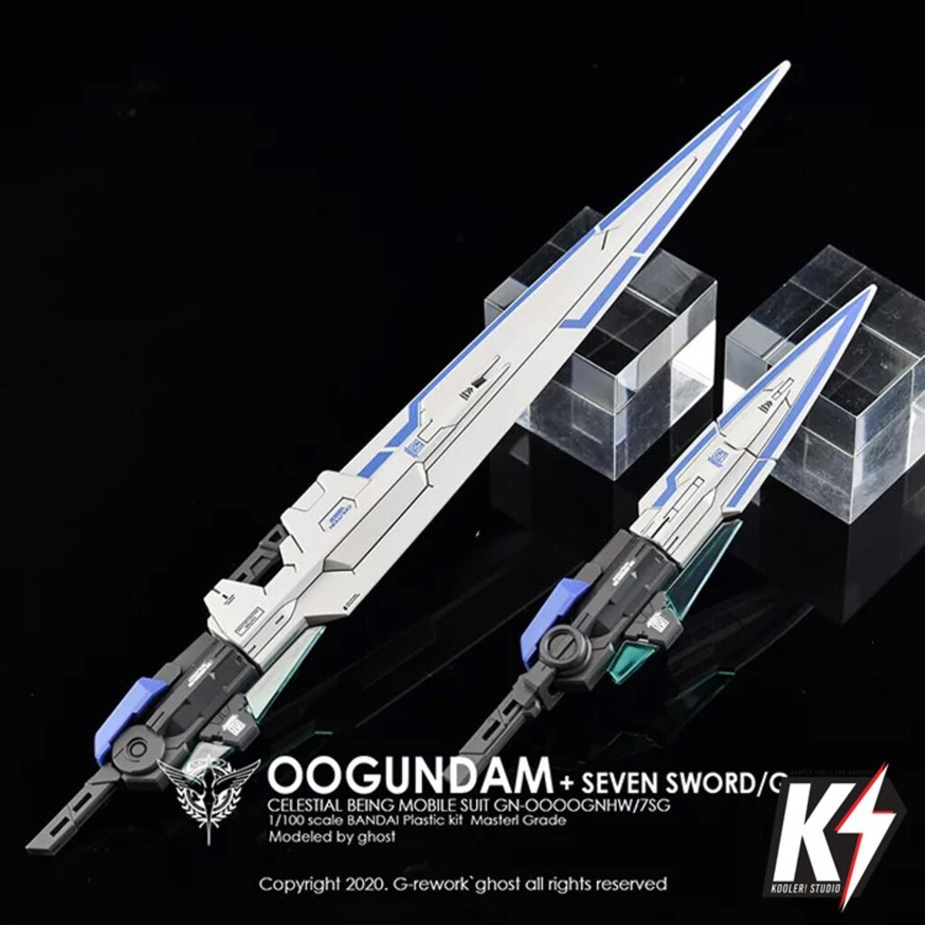 Waterdecal CG MG GN-0000 Seven Sword ดีคอลน้ำสำหรับติดกันพลา กันดั้ม ...