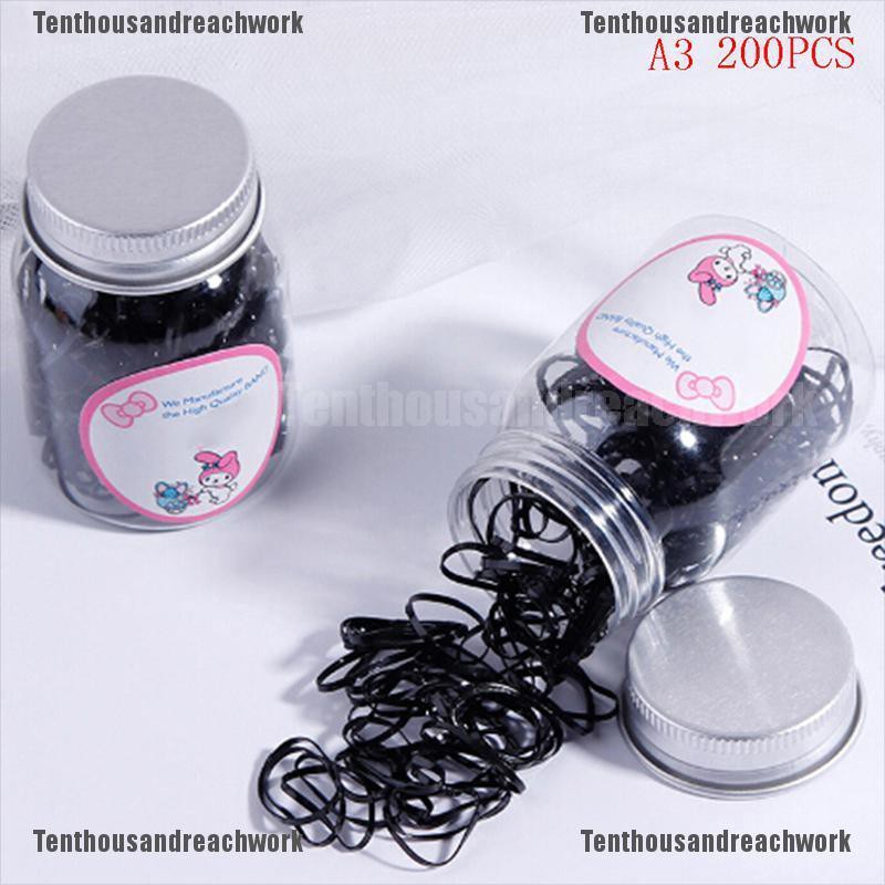 ยางรัดผมหลากสี 100200 ชิ้น - tenthousandreachwork.th - ThaiPick