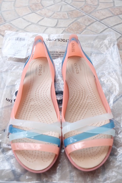 Crocs Isabella (Orange) size W6 - another22 - ThaiPick