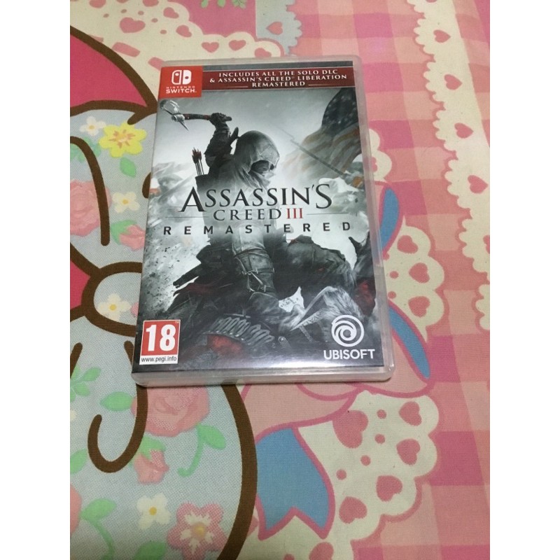 assassins creed 3 remastered มือ2 สภาพดีค่ะ nintendo switch ...