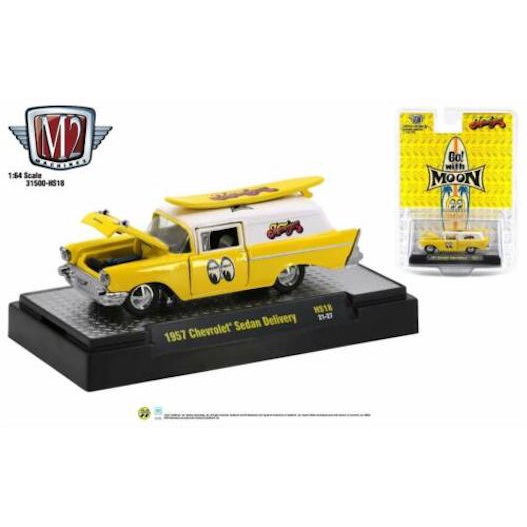 M2 Machines 1/64 Mooneyes Go With Moon 1957 Chevrolet Sedan Delivery ...