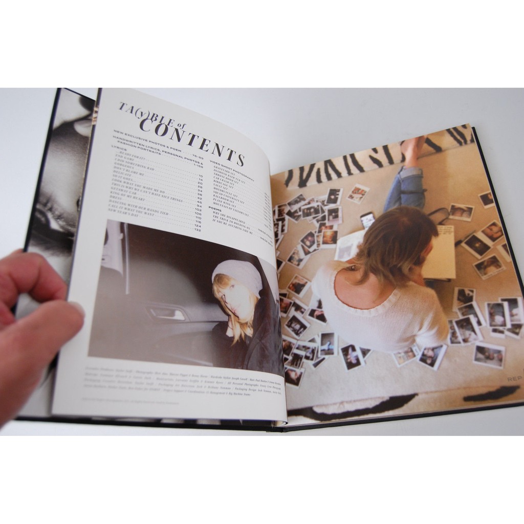 (หมด) Taylor Swift LIMITED EDITION REPUTATION BOOK ของแท้ 100% ...