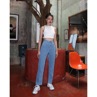 Merge Official - Slim Jeans 02 4 Colors (พร้อมส่ง) | Shopee Thailand