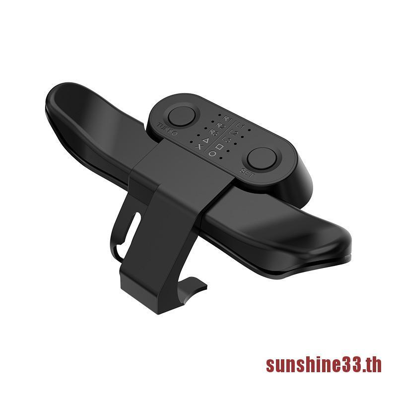 SUNT Controller Back Button Attachment PS4 Gamepad Rear Extension Adapter Elect - sunshine33.th ...