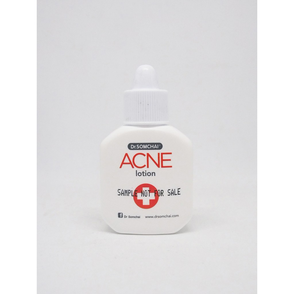 Dr.Somchai Acne Lotion sample size ดร.สมชาย แอคเน่ โลชั่น ขนาดทดลอง - 1 ...