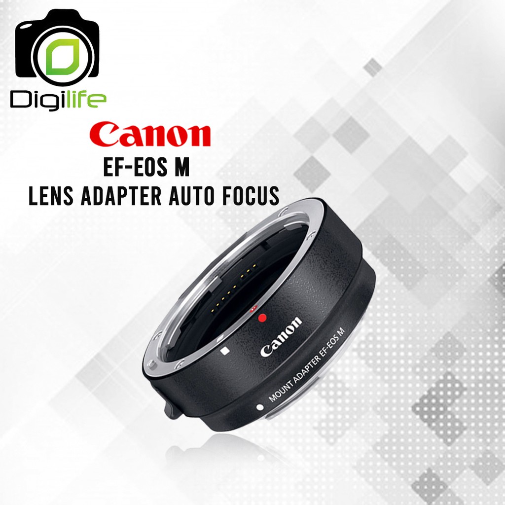 Canon Adapter EF-EOS M Mount Lens Adapter - รับประกันร้าน Digilife ...