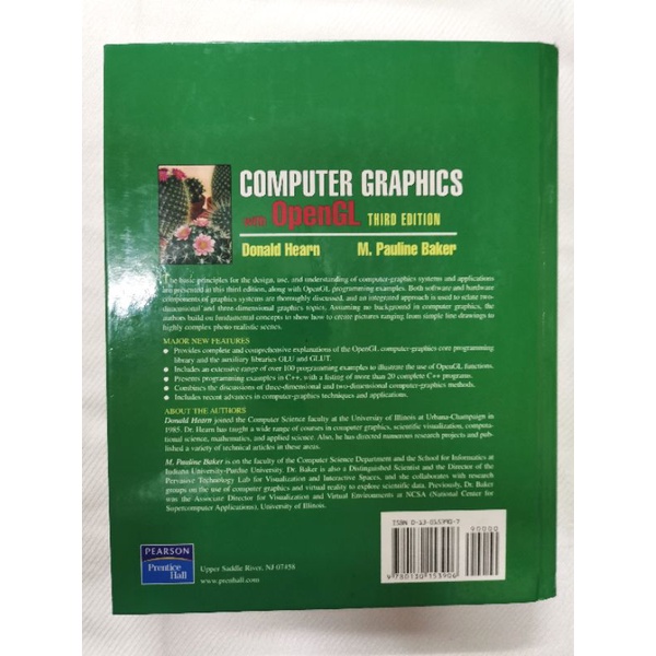 หนังสือ Computer Graphics with OpenGL - satitse - ThaiPick