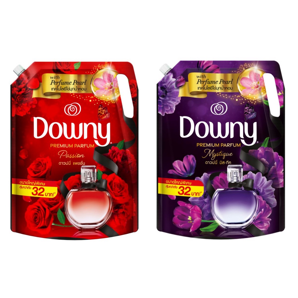 Downy ดาวน์นี่ แพชชั่น น้ำยาปรับผ้านุ่ม ผลิตภัณฑ์ปรับผ้านุ่ม สูตร ...