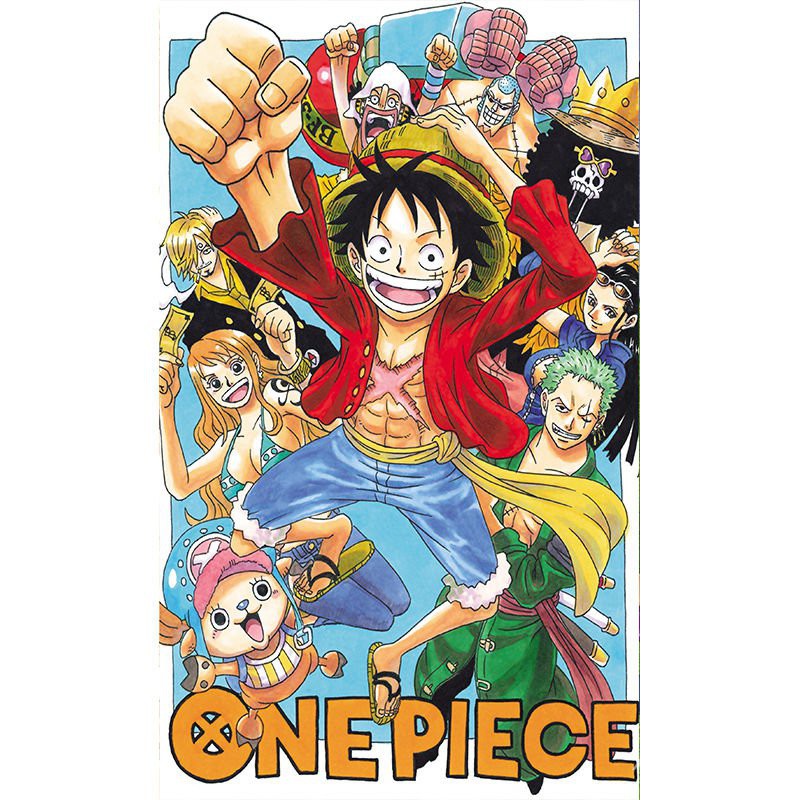 One Piece Lufei solon ขนาดใหญ่ HD โปสเตอร์หอพักห้องนอนผนังภาพจิตรกรรมฝา ...