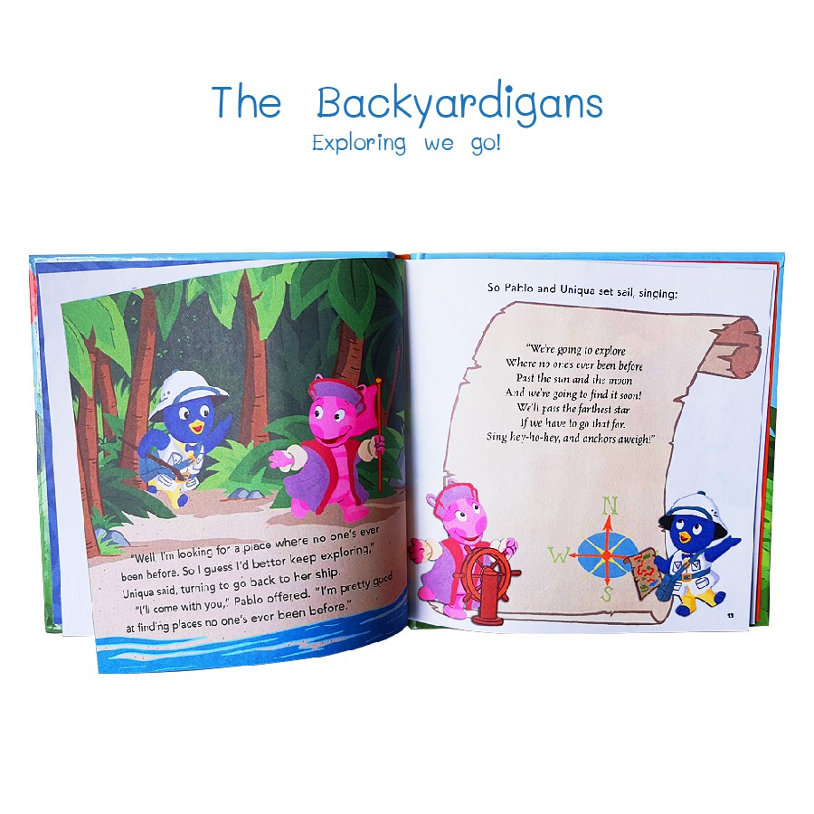 ใส่โค้ด ATX6HHZD ลด 10 Wel-B The Backyardigans Exploring we go หนังสือ ...