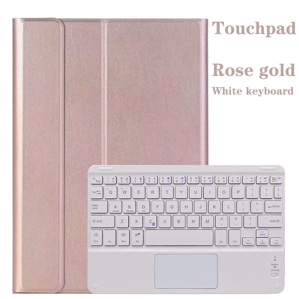 Touchpad Bluetooth Keyboard Case for Samsung Galaxy Tab A7 2020 SM T500 ...