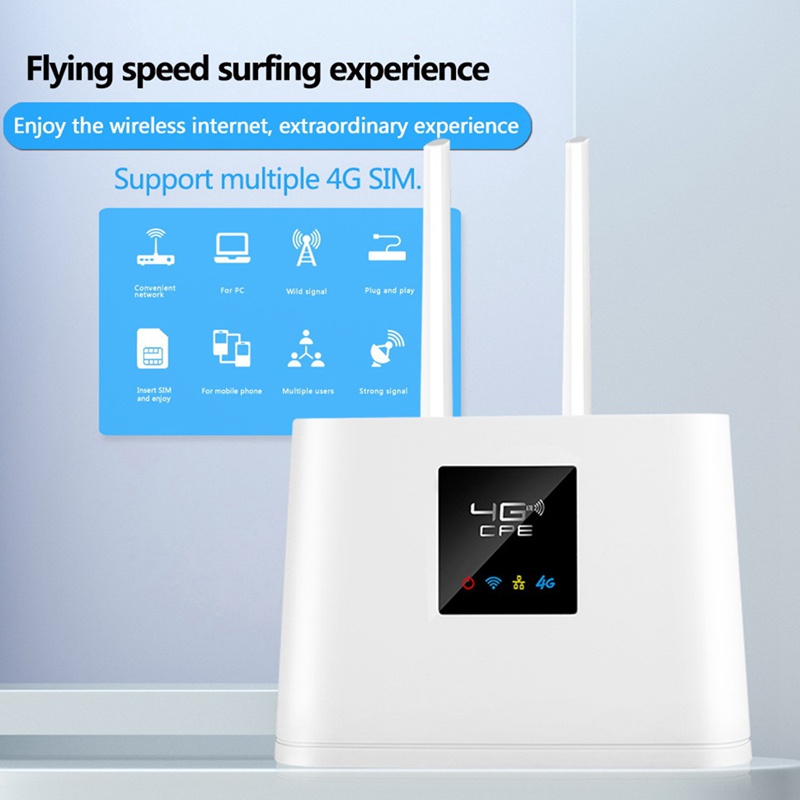 เราเตอร์ Wifi 4G CPE Wifi ซิมการ์ด เสาอากาศภายนอก RJ45 WAN LAN อะแดปเตอร์เครือข่ายเราเตอร์ไร้สาย ...