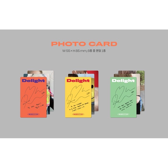 BAEKHYUN พร้อมส่ง อัลบั้ม DELIGHT - taehan_official - ThaiPick