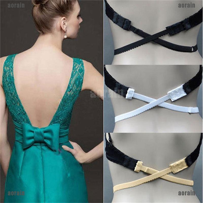 AG Low Back Backless Bra Strap Adapter Converter Fully Adjustable ...