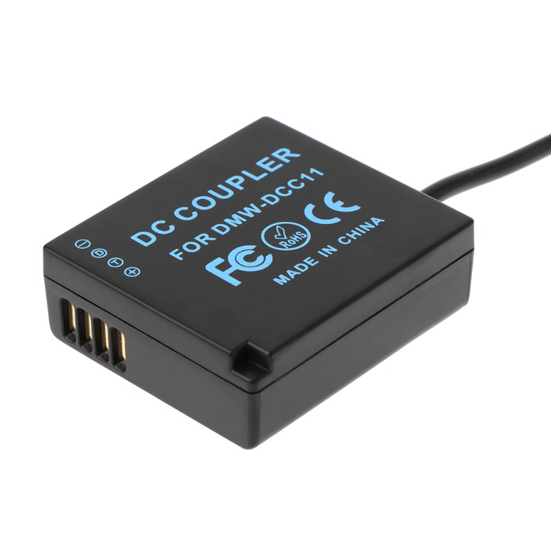 Cre Dmw-Ac8 Ac อะแดปเตอร์พาวเวอร์ + Dcc11 Dc Coupler สําหรับ Panasonic Dmc-Gx80 Dmc-Gx85 ...