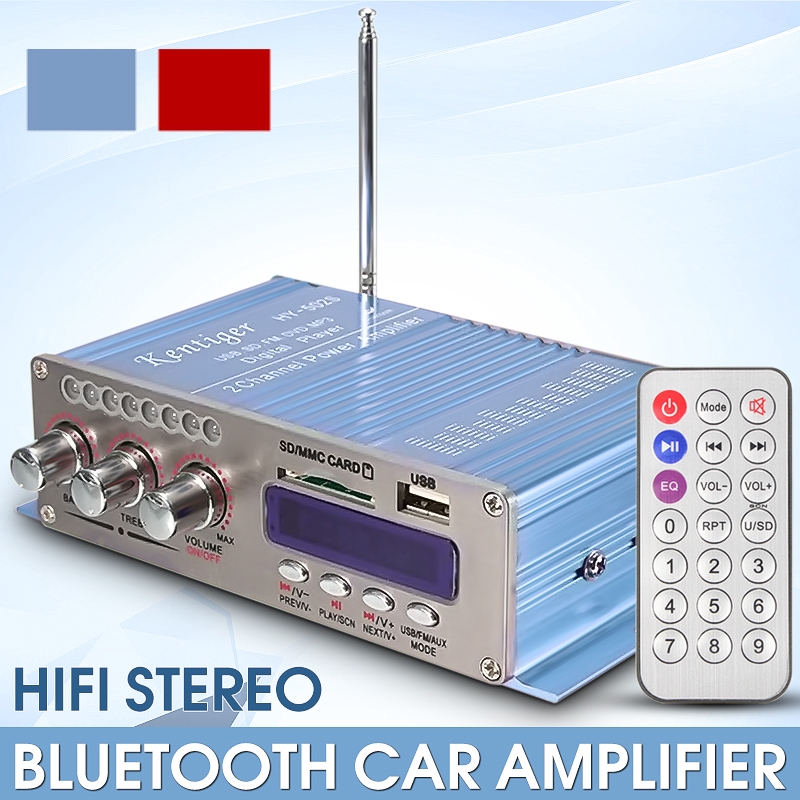 100 W Bluetooth Hifi Stereo MP 3 ลำโพง FM Audio Amplifier AMP 12v bg27cyf - autopal.th - ThaiPick
