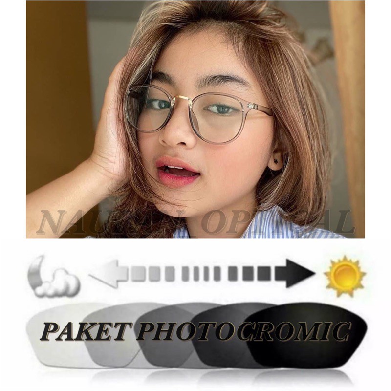 - แว่นตาป้องกันรังสี BLUERAY PHOTOCHROMIC BLUERAY CAT 605 ...