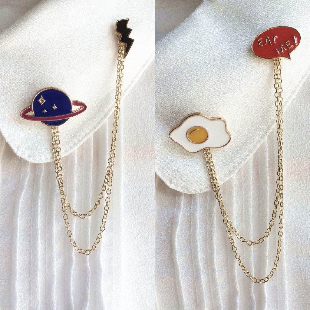 เข็มกลัด fuji ภูเขา kawaii ins pins - fantasyisland.th - ThaiPick