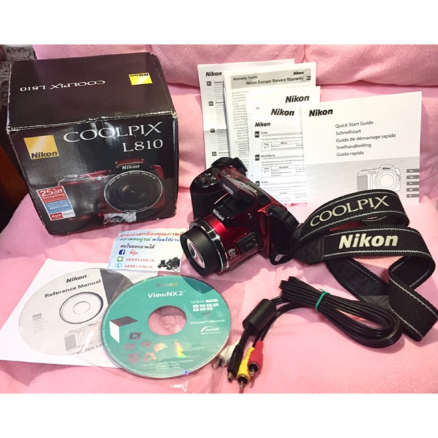 Nikon Coolpix L810 Digital Candy Red - monsterprius7114 - ThaiPick