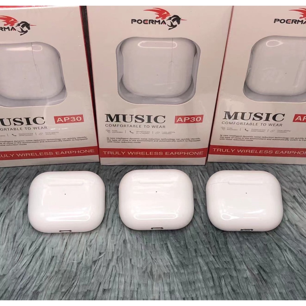 หูฟัง บลูทูธ รุ่น AP30 Pro6 มีระบบตัดเสียง เสียงดี เบสแน่น ใช้ได้กับทุก ...