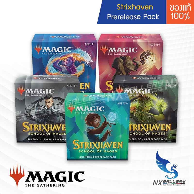 MTG Strixhaven (STX) - Prerelease Pack (Magic the Gathering การ์ดเมจิก ...
