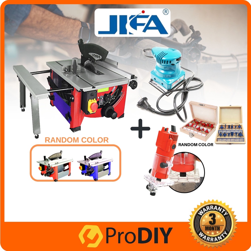 Combo Jifa 72102 1200W table saw bonchi 4510 Sander machine M1P-3703 ...