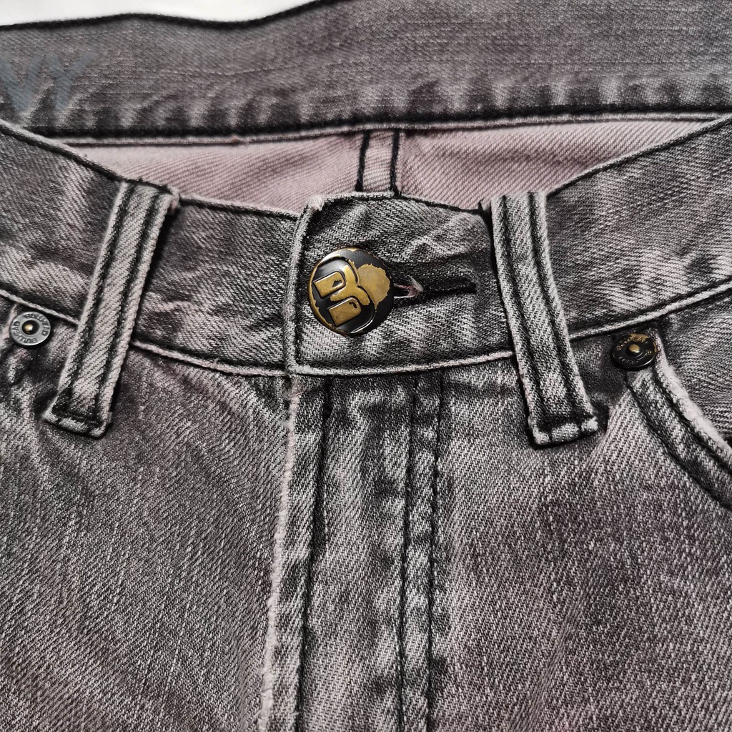 กางเกงยีนส์ Skinny Bullhead Denim แท้ สีม่วง มือสอง สภาพดี เอว 32 ...