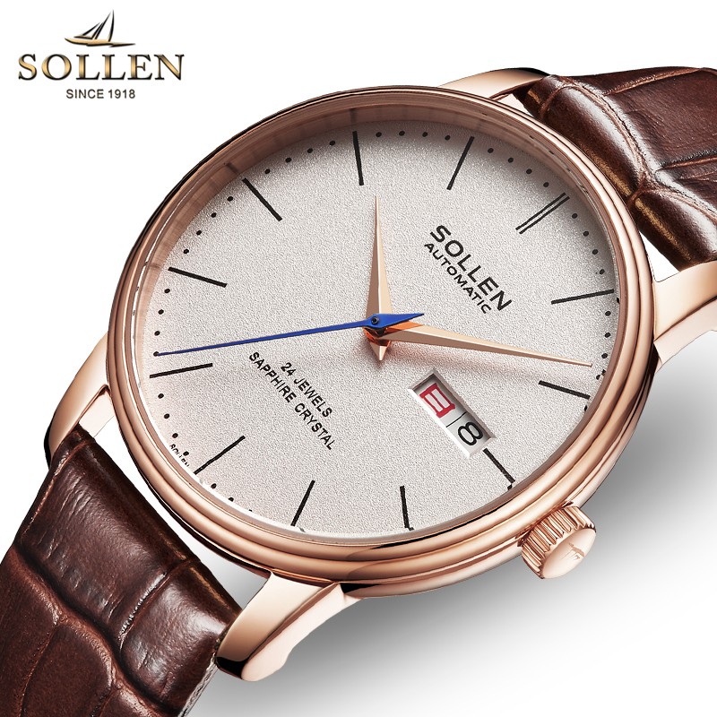 HOTSwitzerland Luxury Brand SOLLEN Japan Import NH36A Automatic ...