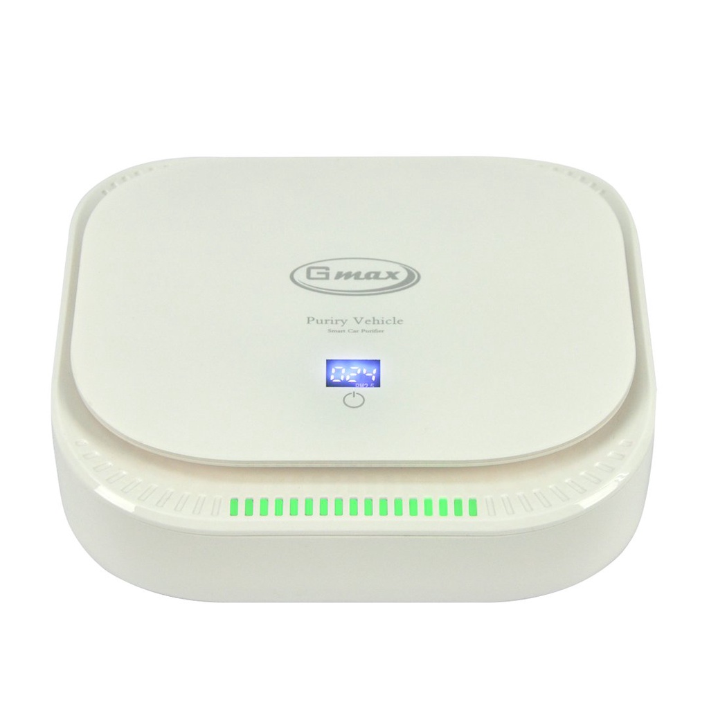 Gmax เครื่องฟอกอากาศในรถ/โต๊ะทำงาน รุ่น AP-003 สำหรับพื้นที่ 15-20m² (สินค้ารับประกัน 1 ปี) Y1JP ...