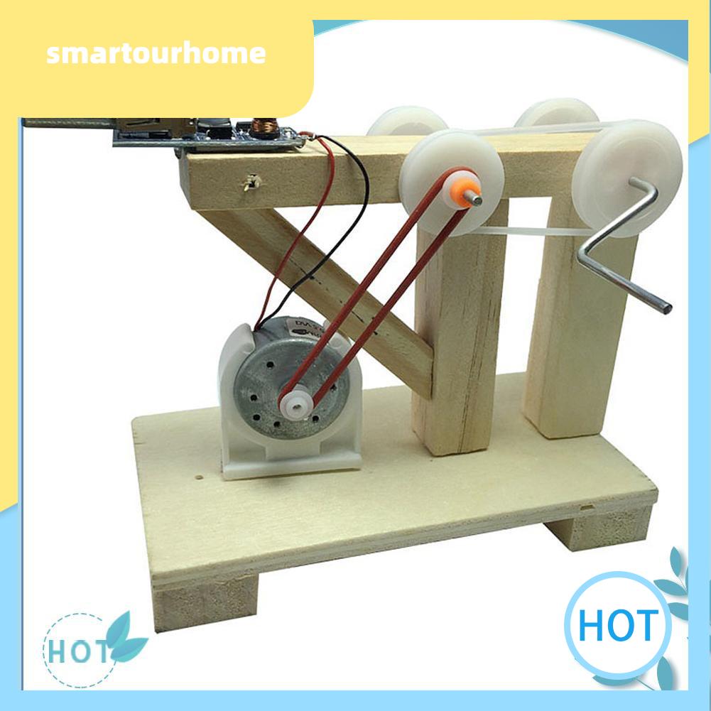 ของเล่นไม้ไดนาโมปั่นไฟ Diy | Shopee Thailand