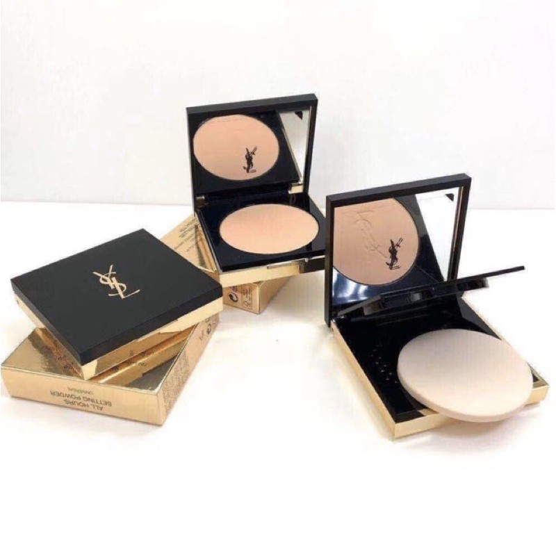 YSL All Hours Setting Powder แป้งอัดแข็ง ควบคุมความมันยาวนาน - beauty ...