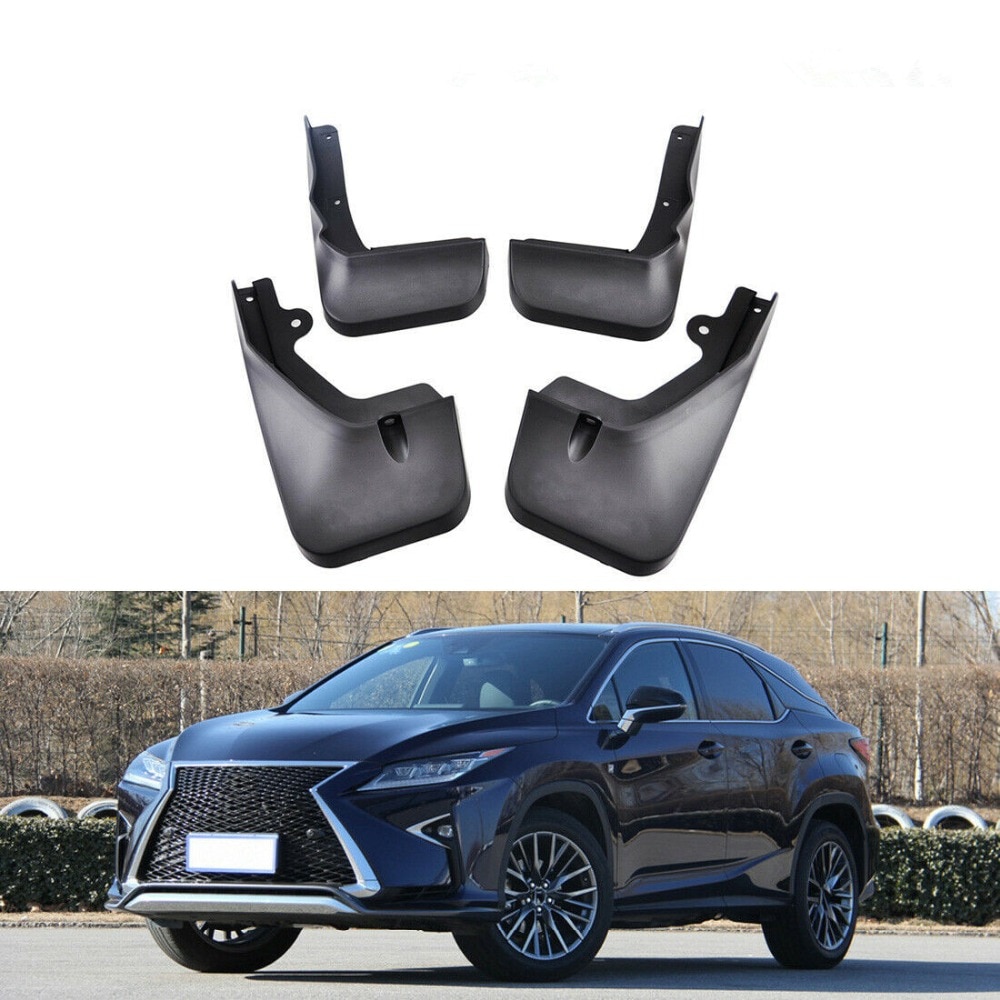 4pcs/set Mud Flaps Mud Guards Fit FOR 2016-2019 Lexus RX350 RX450h ...