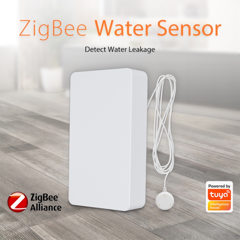 Zigbee Tuya Water Flood Detector Water Leakage Alarm Overflow Full ...