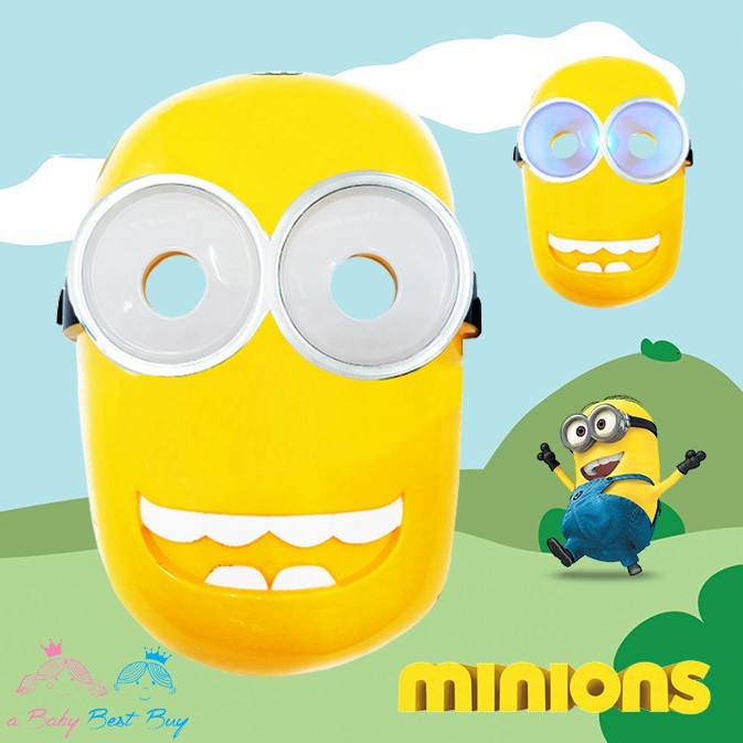 หน้ากากแฟนซี พลาสติก Mask Minion หน้ากากมินเนี่ยน- Mask-9Jul-J1 ...
